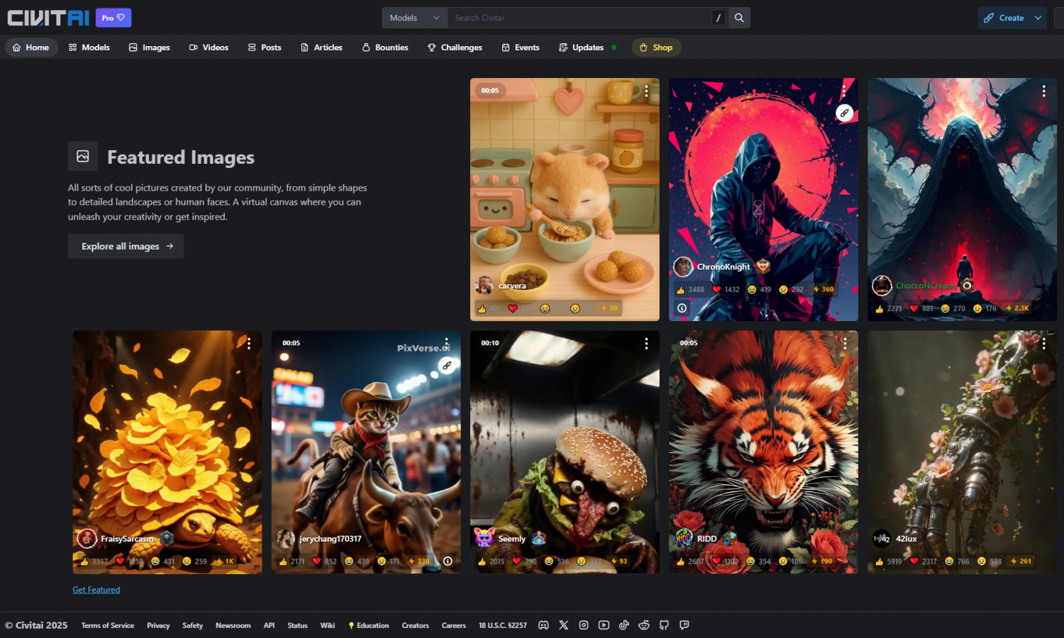 Civitai: модели для Stable Diffusion